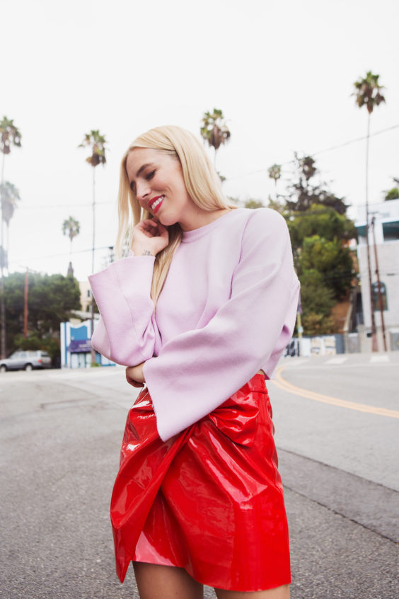 HOW TO WEAR THE BEST COLOR COMBO OF THE SEASON: PINK + RED - Love ...